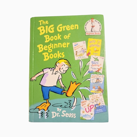 Dr. Seuss | Other | Vintage Dr Seuss The Big Green Book Of Beginner ...